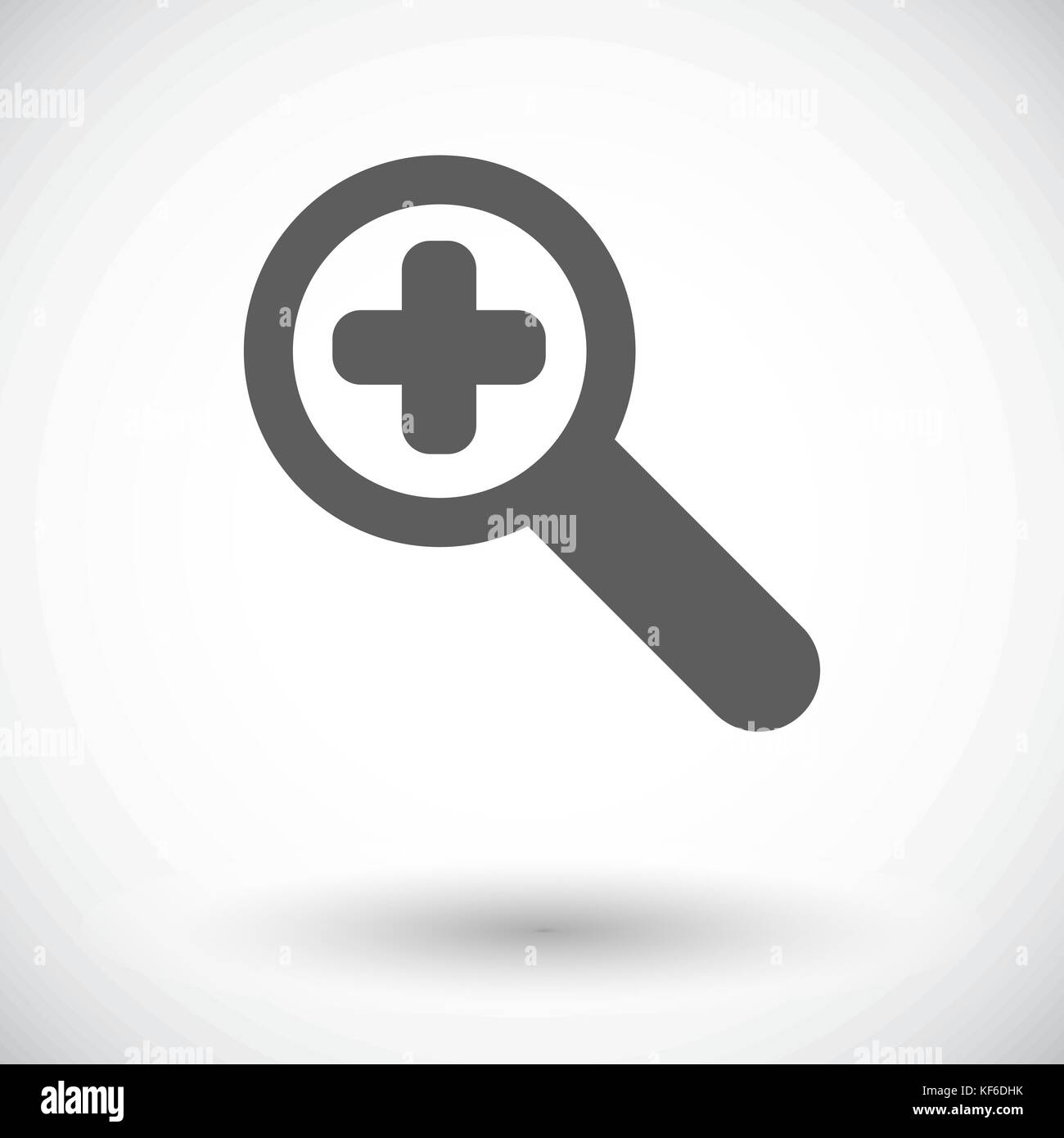 Scale single flat icon Stock Vector Image & Art - Alamy