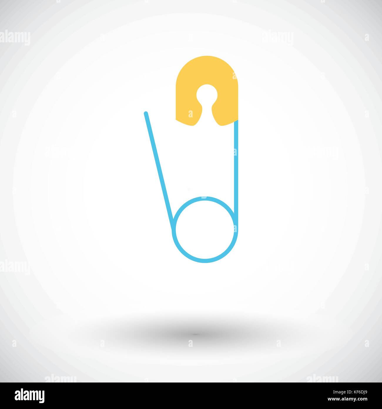 Isolated clip art safety pin hi-res stock photography and images - Alamy