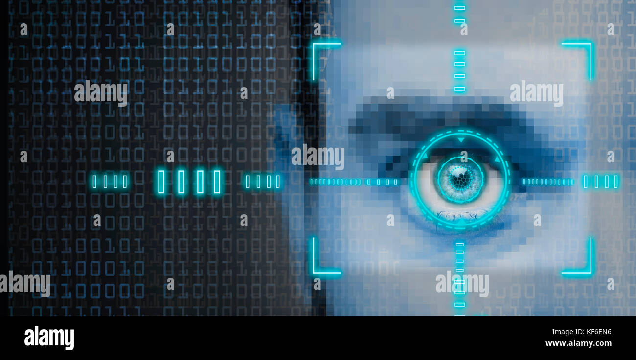 Iris scan hi-res stock photography and images - Alamy