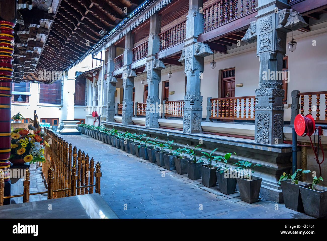 Inside Temple of the Tooth in Kandy, Sri Lanka Stock Photo - Alamy