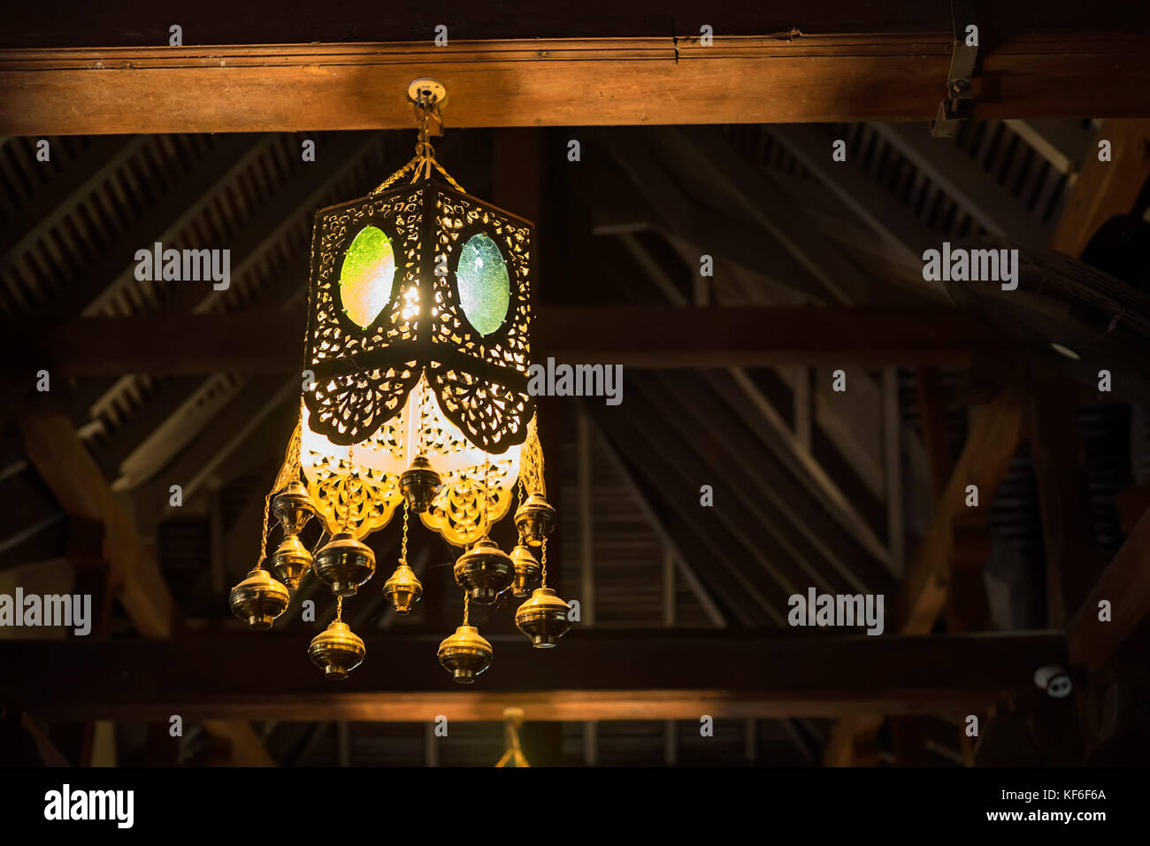 Light inside Temple of Tooth in Kandy, Sri Lanka Stock Photo - Alamy