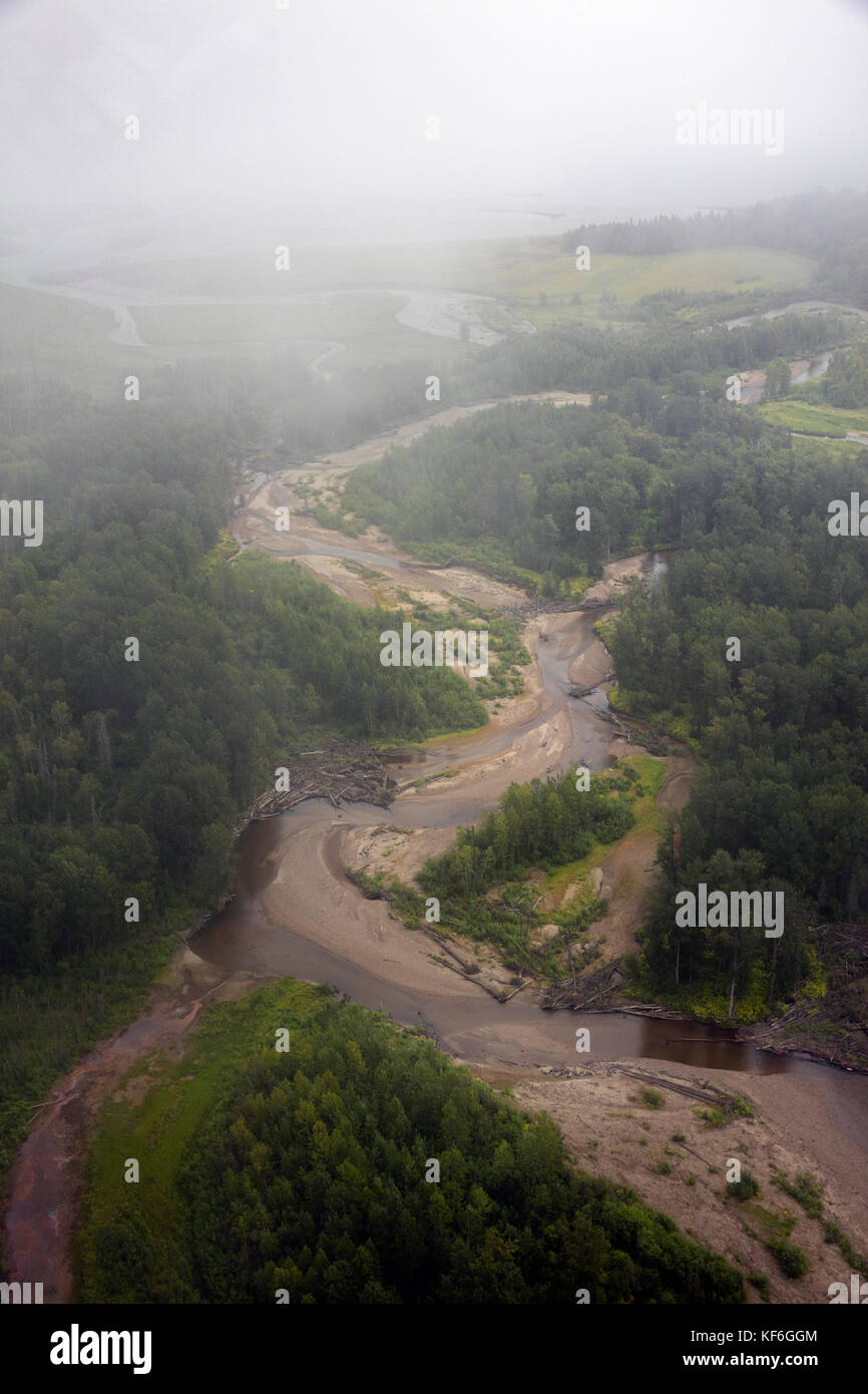 Alaska anchorage aerial cook inlet hi-res stock photography and images ...