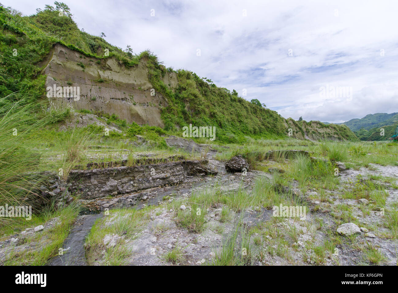 Cloudy sky in Mt. Pinatubo, Capas, Philippines Stock Photo - Alamy