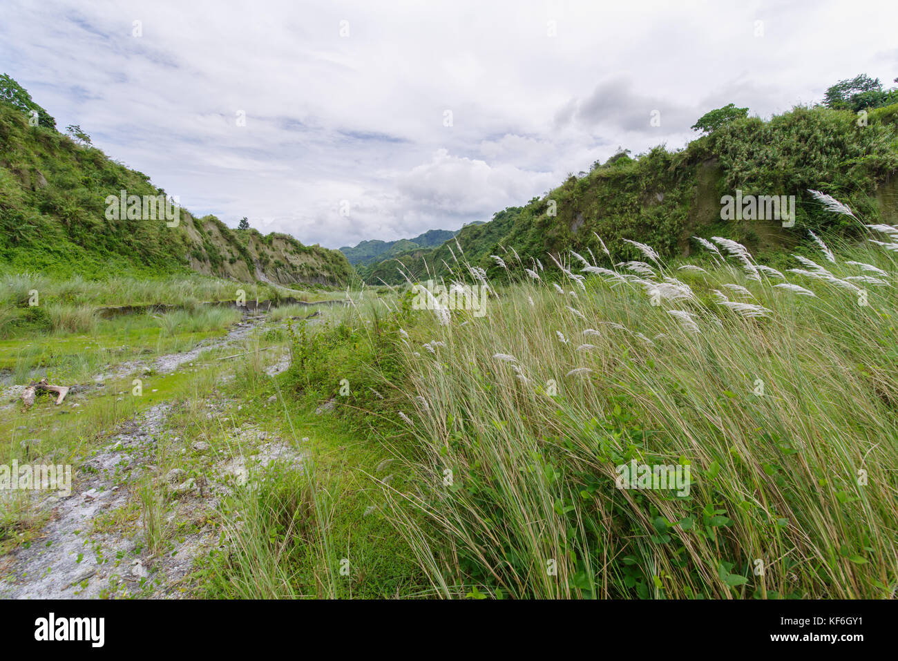 Cloudy sky in Mt. Pinatubo, Capas, Philippines Stock Photo - Alamy