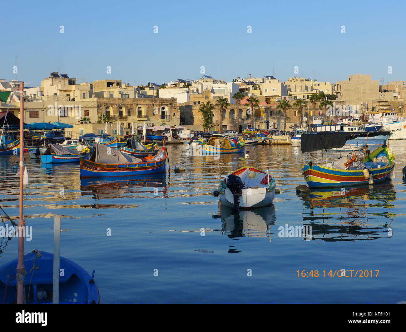 Traditional maltese gondola hi-res stock photography and images - Alamy
