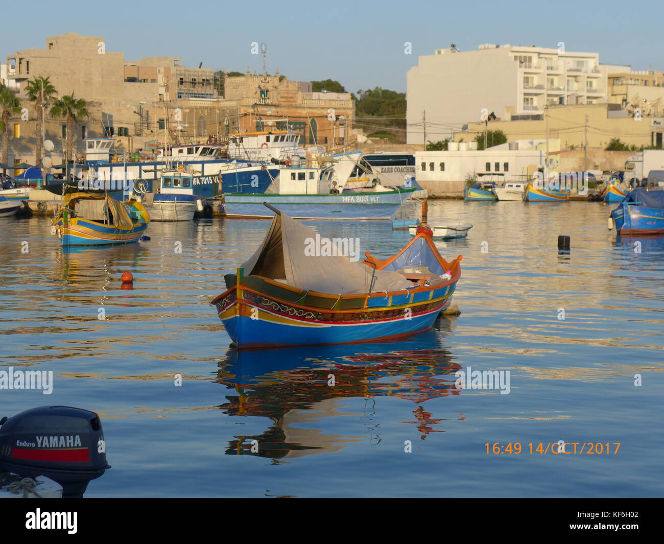 Traditional Maltese Fishing Boats Stock Photos & Traditional Maltese ...