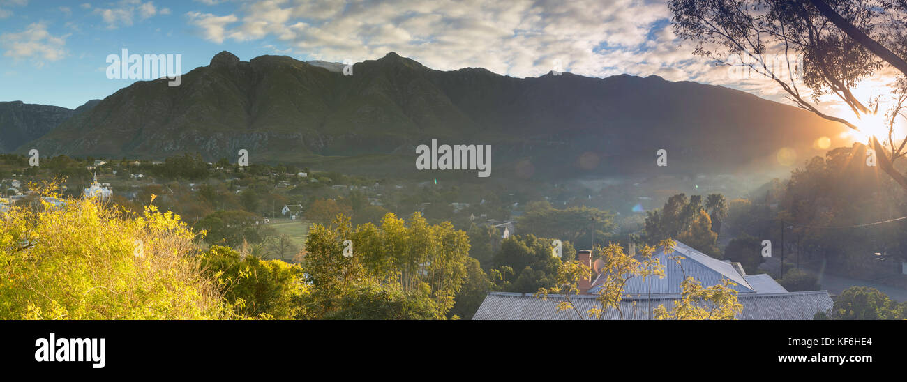 View of Swellendam, Western Cape, South Africa Stock Photo - Alamy