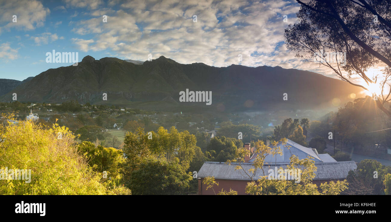 View of Swellendam, Western Cape, South Africa Stock Photo - Alamy