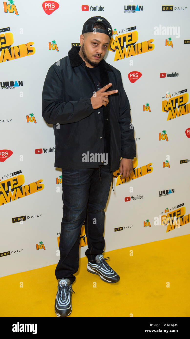 London, UK. Troopz at the Rated Awards at The Roundhouse on 24th ...