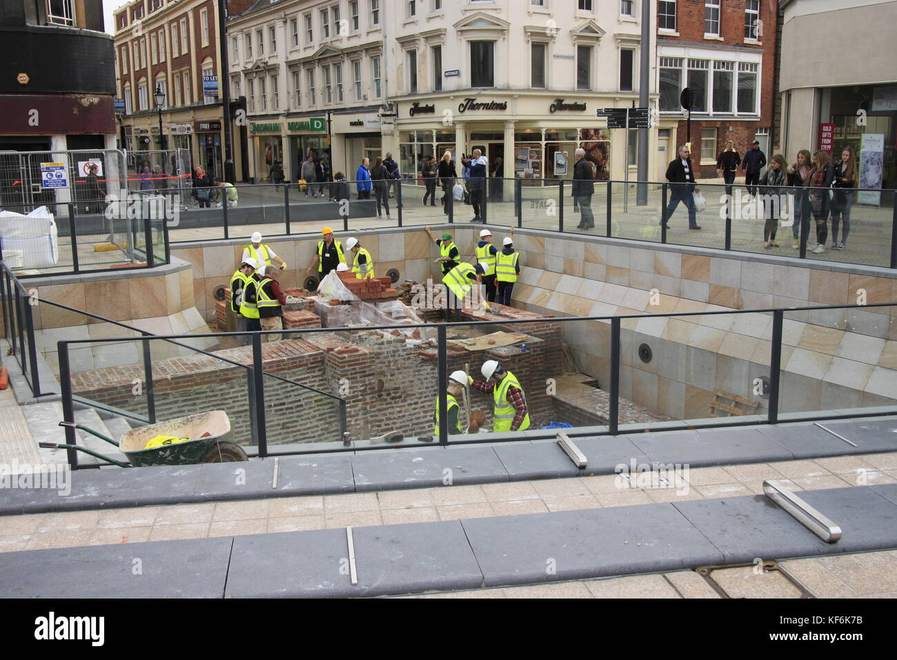 Hull historic brick medieval town defence where english civil hi-res ...