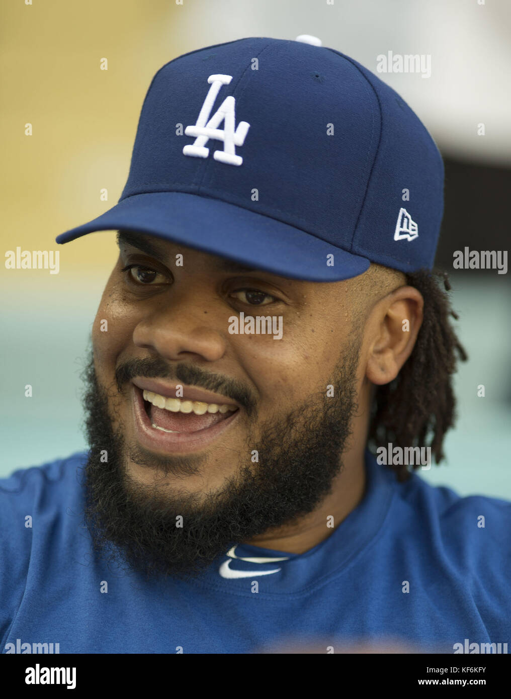 Los Angeles, California, USA. 25th Oct, 2017. Los Angeles Dodgers ...