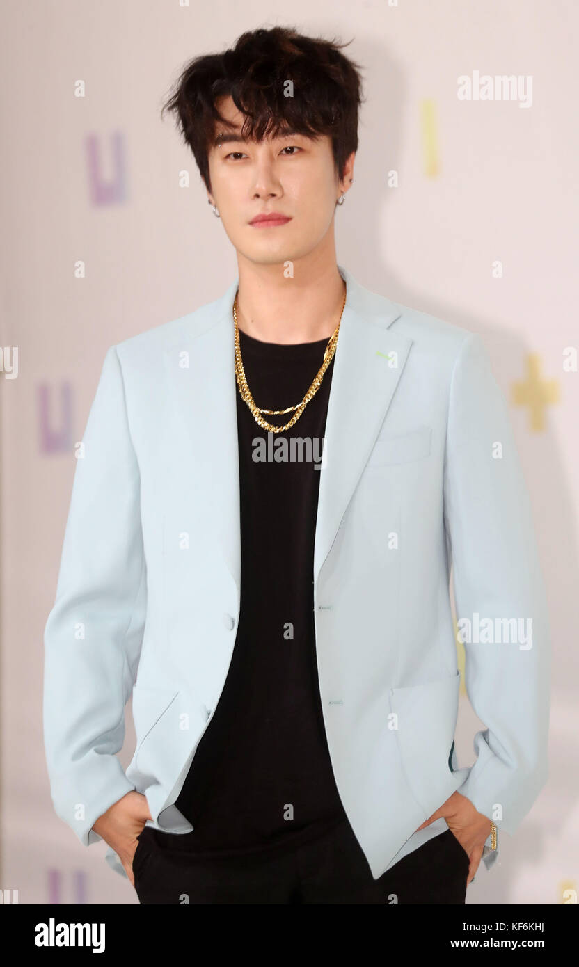 26th Oct, 2017. S. Korean singer San E South Korean singer San E, who ...