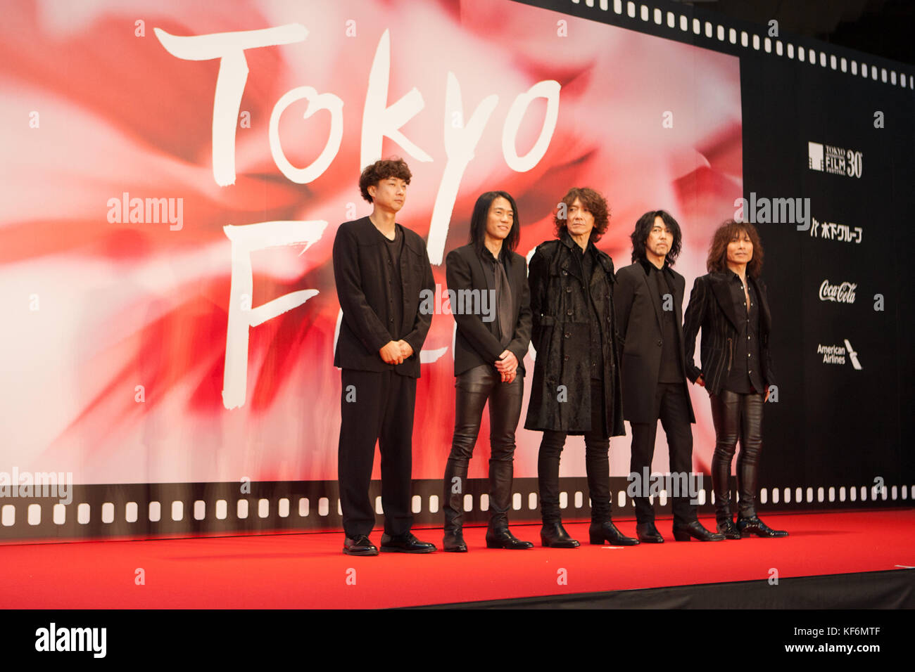 The Yellow Monkey appears on the opening red carpet for The 30th Tokyo ...