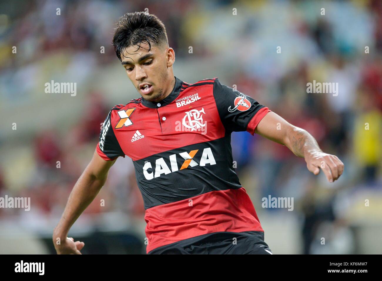 Rio De Janeiro, Brazil. 25th Oct, 2017. Lucas Paquetá during Fluminense ...