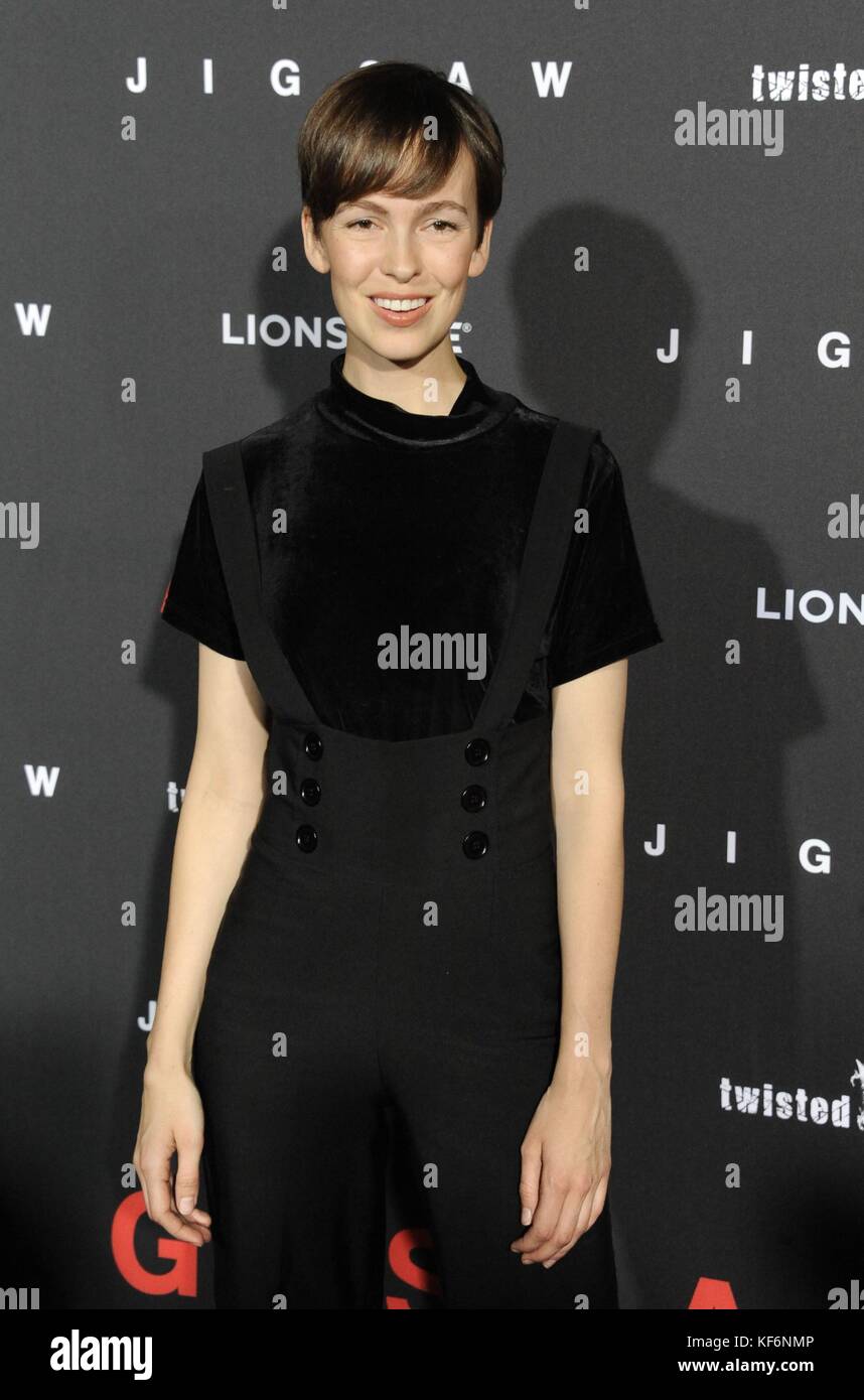 Los Angeles, CA, USA. 25th Oct, 2017. Brittany Allen at arrivals for ...