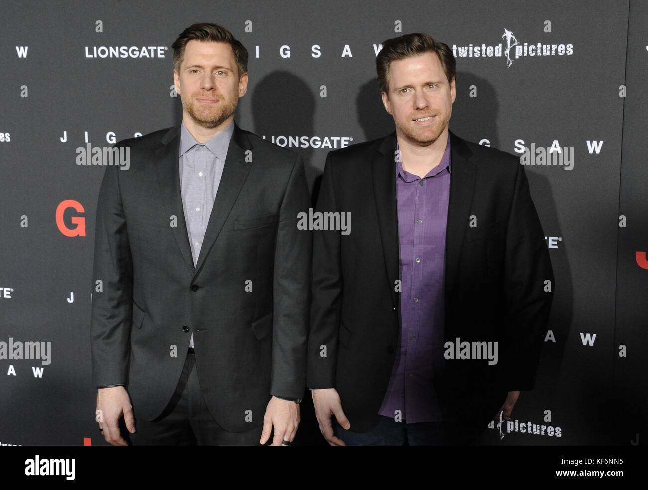 Los Angeles, CA, USA. 25th Oct, 2017. Peter Spierig, Michael Spierig at ...