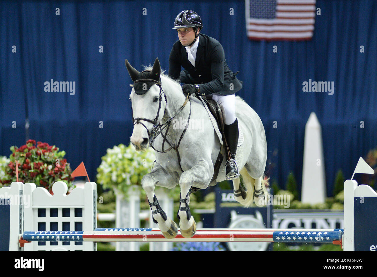 Washington, DC, USA. 25th Oct, 2017. American DEVIN RYAN, riding Eddie ...