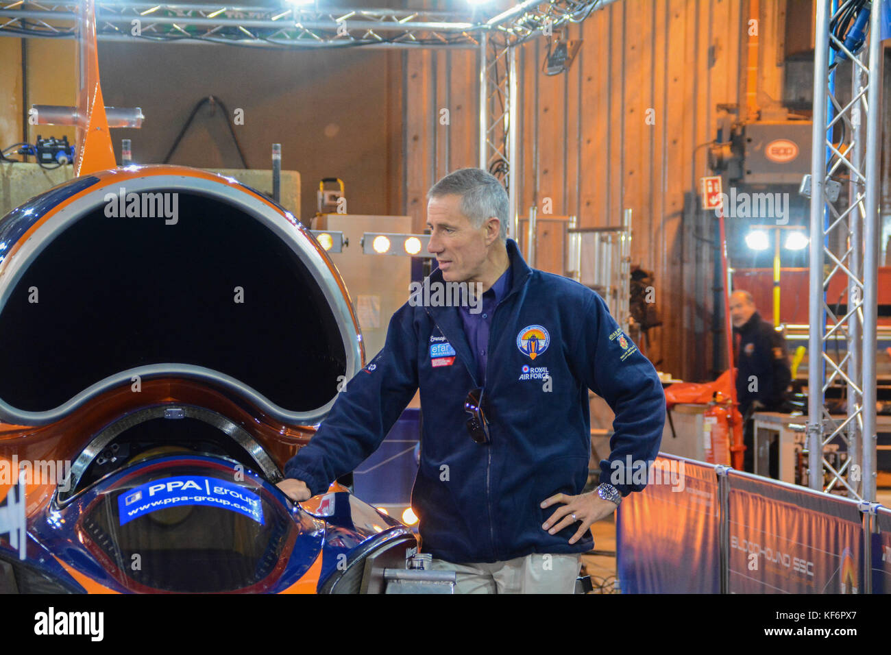 Bloodhound supersonic car hi-res stock photography and images - Alamy