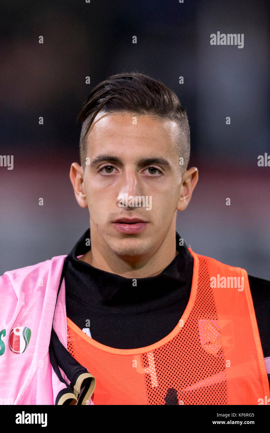 Andrea Accardi (Palermo), OCTOBER 24, 2017 - Football / Soccer ...