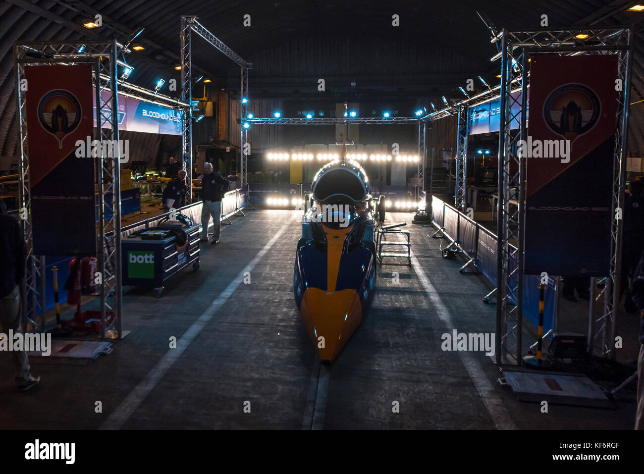 Bloodhound ssc car hi-res stock photography and images - Alamy