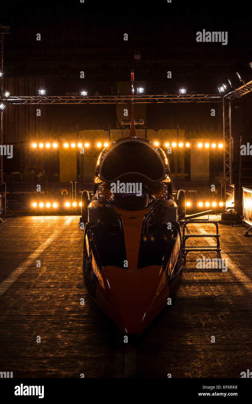 Bloodhound ssc car hi-res stock photography and images - Alamy