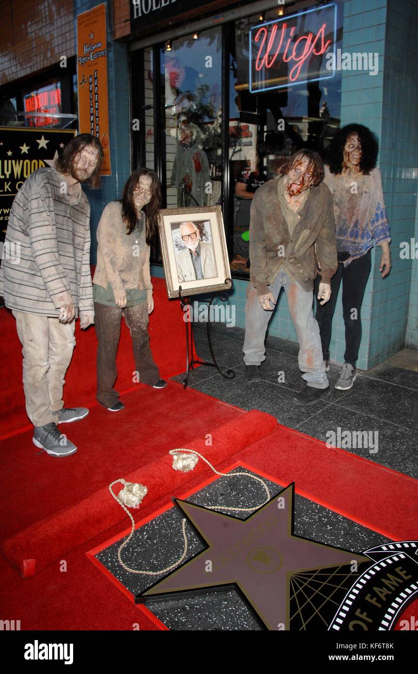 Star On The Hollywood Walk Of Fame For George Romero High Resolution ...