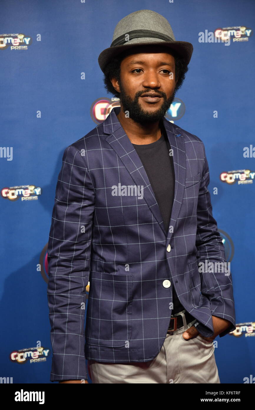 Actor Eric Kabongo attends the German Comedy Prize 2017 awards show in ...