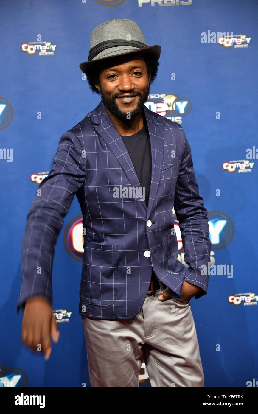 Cologne, Germany. 24th Oct, 2017. Actor Eric Kabongo attends the German ...