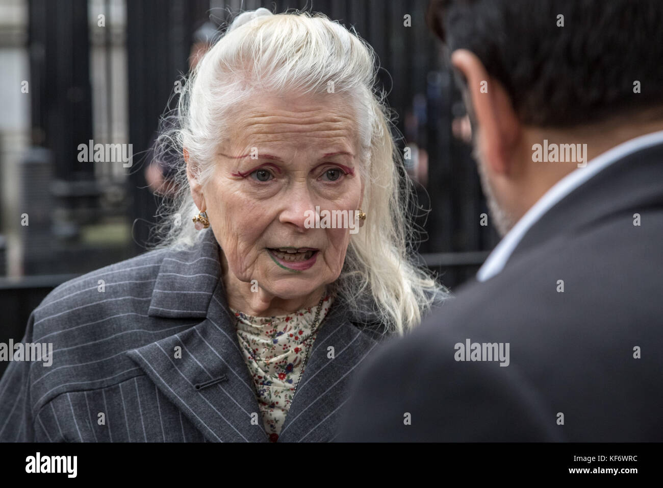 London, UK. 26th Oct, 2017. 9-year old Oliver Simpson with fashion ...