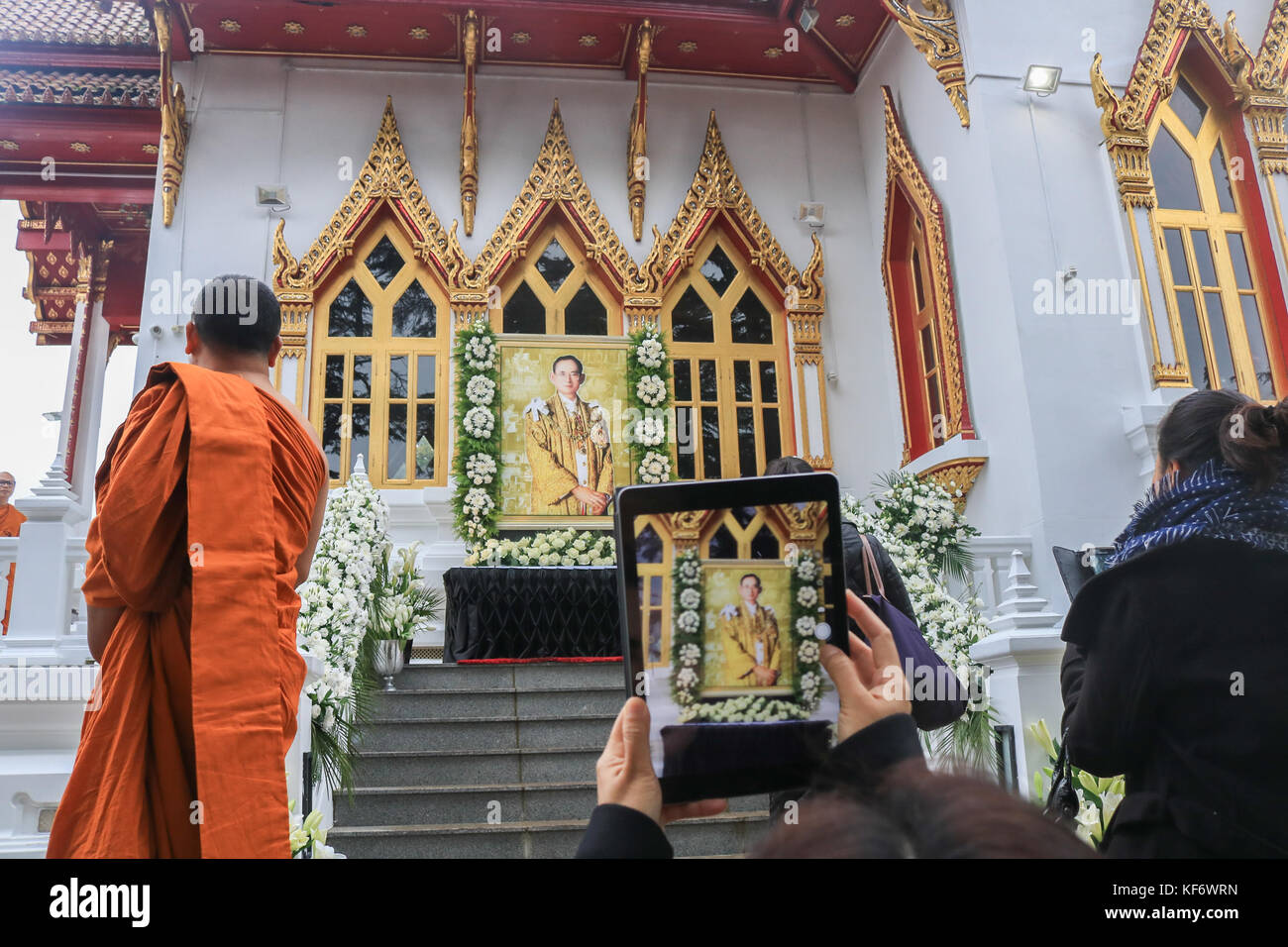 Buddhist funeral thailand hi-res stock photography and images - Alamy