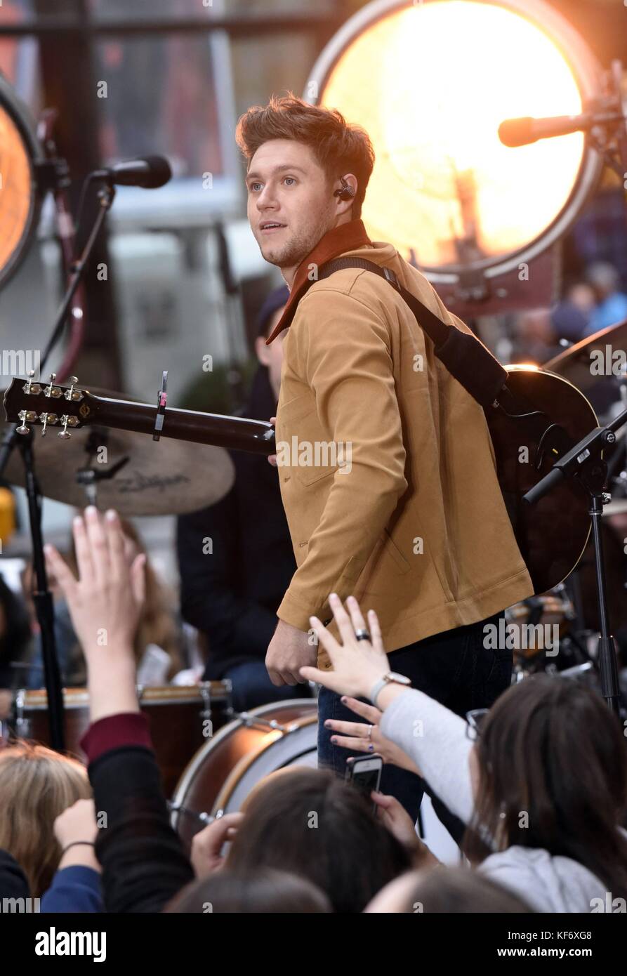 New York, NY, USA. 26th Oct, 2017. Niall Horan on stage for NBC Today ...