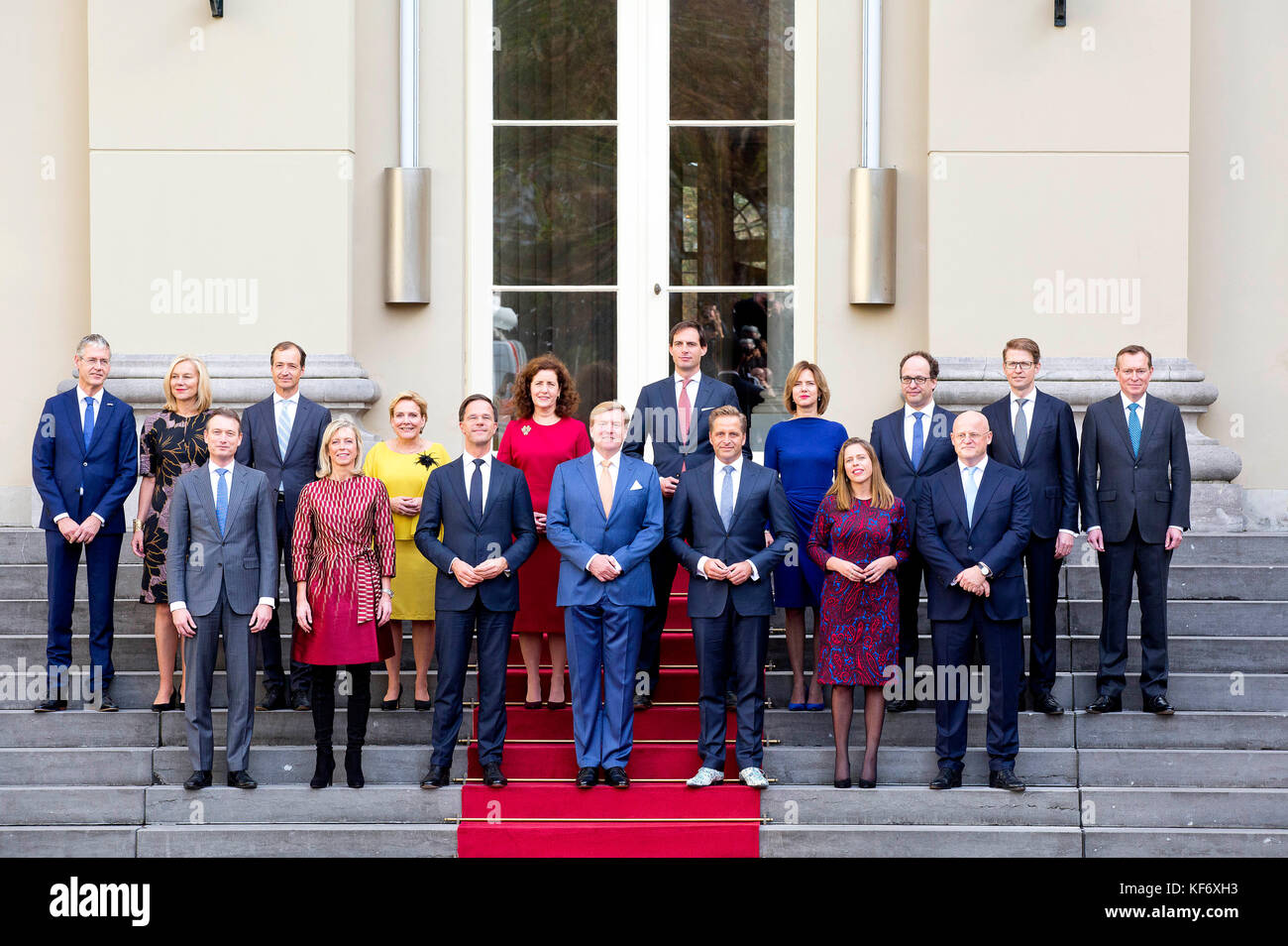 Palace Noordeinde, The Netherlands. 26th October, 2017. King Willem ...