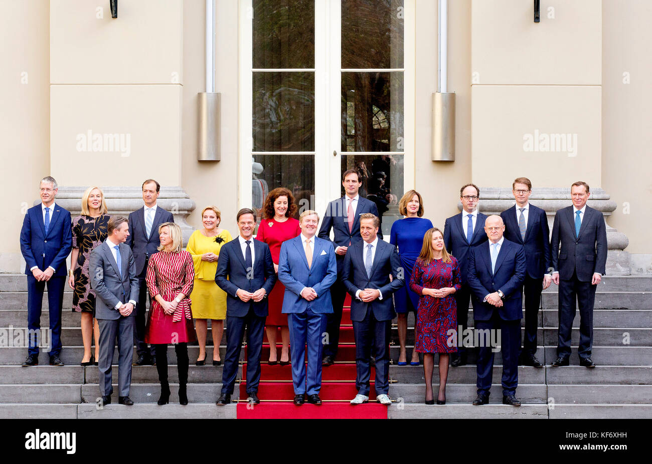 Palace Noordeinde, The Netherlands. 26th October, 2017. King Willem ...