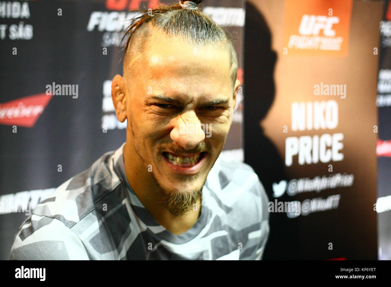 SÃO PAULO, SP - 26.10.2017: UFC ULTIMATE MEDIA DAY - In the photo the ...