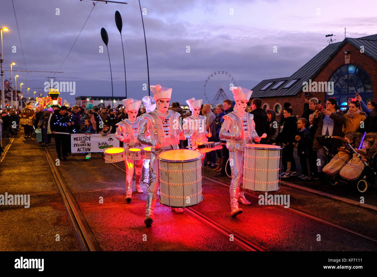 Blackpool Festival of the Lights parade Stock Photo - Alamy