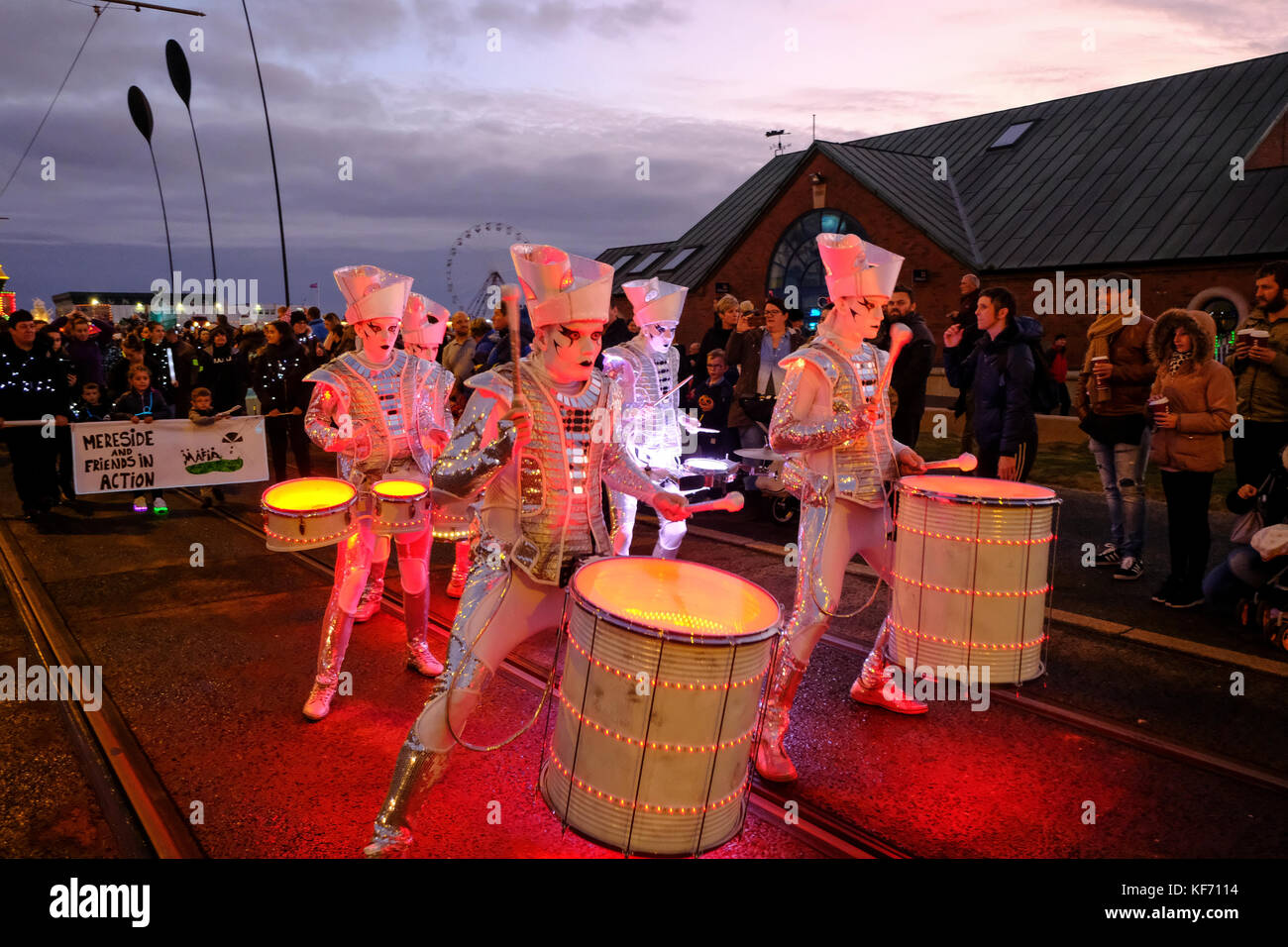 Blackpool Festival of the Lights parade Stock Photo - Alamy
