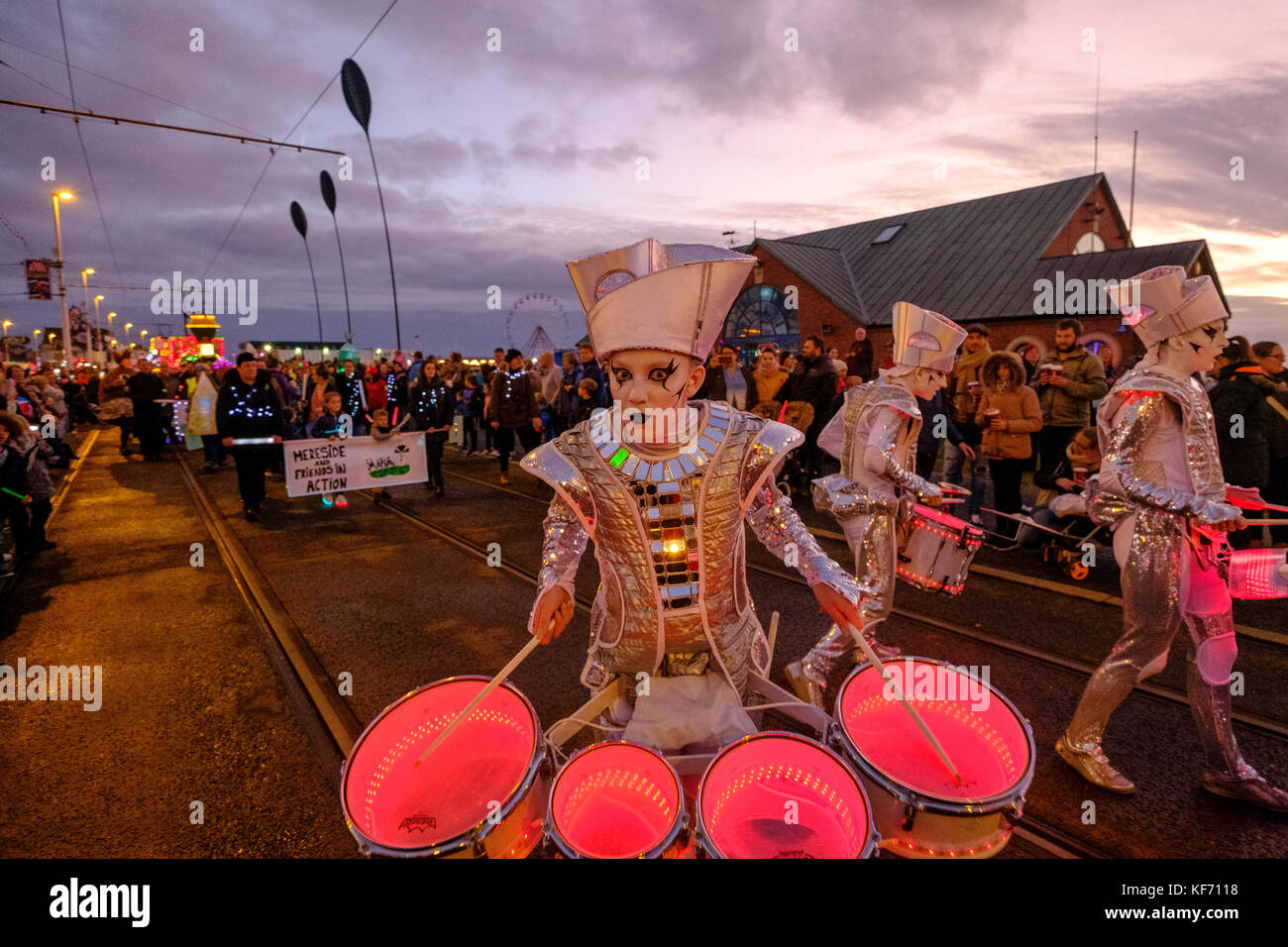 Blackpool Festival of the Lights parade Stock Photo - Alamy