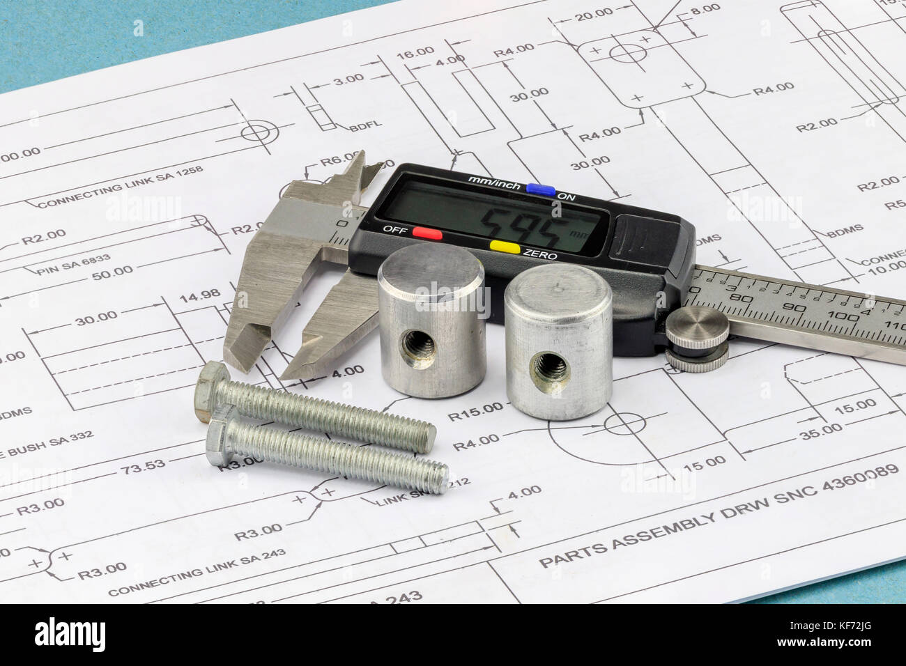 Vernier Caliper Parts