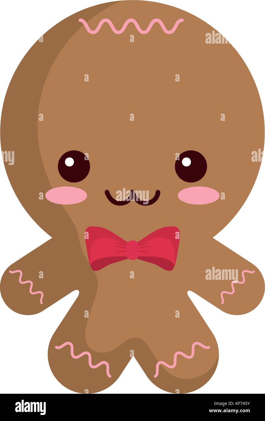 ginger man icon over white background vector illustration Stock Vector ...