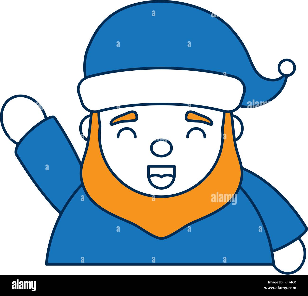 cartoon old man icon over white background vector illustration Stock ...