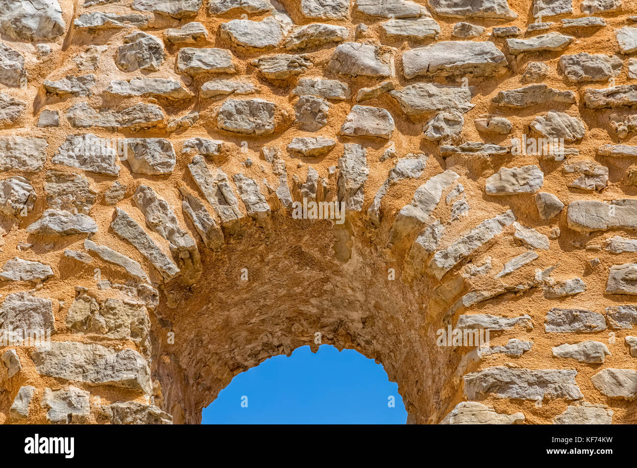 Pre-romanesque Church window Stock Photo - Alamy