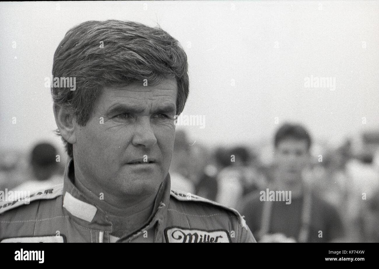 Al Unser of the Unser family at the Pocono 500 during the late 1980's ...