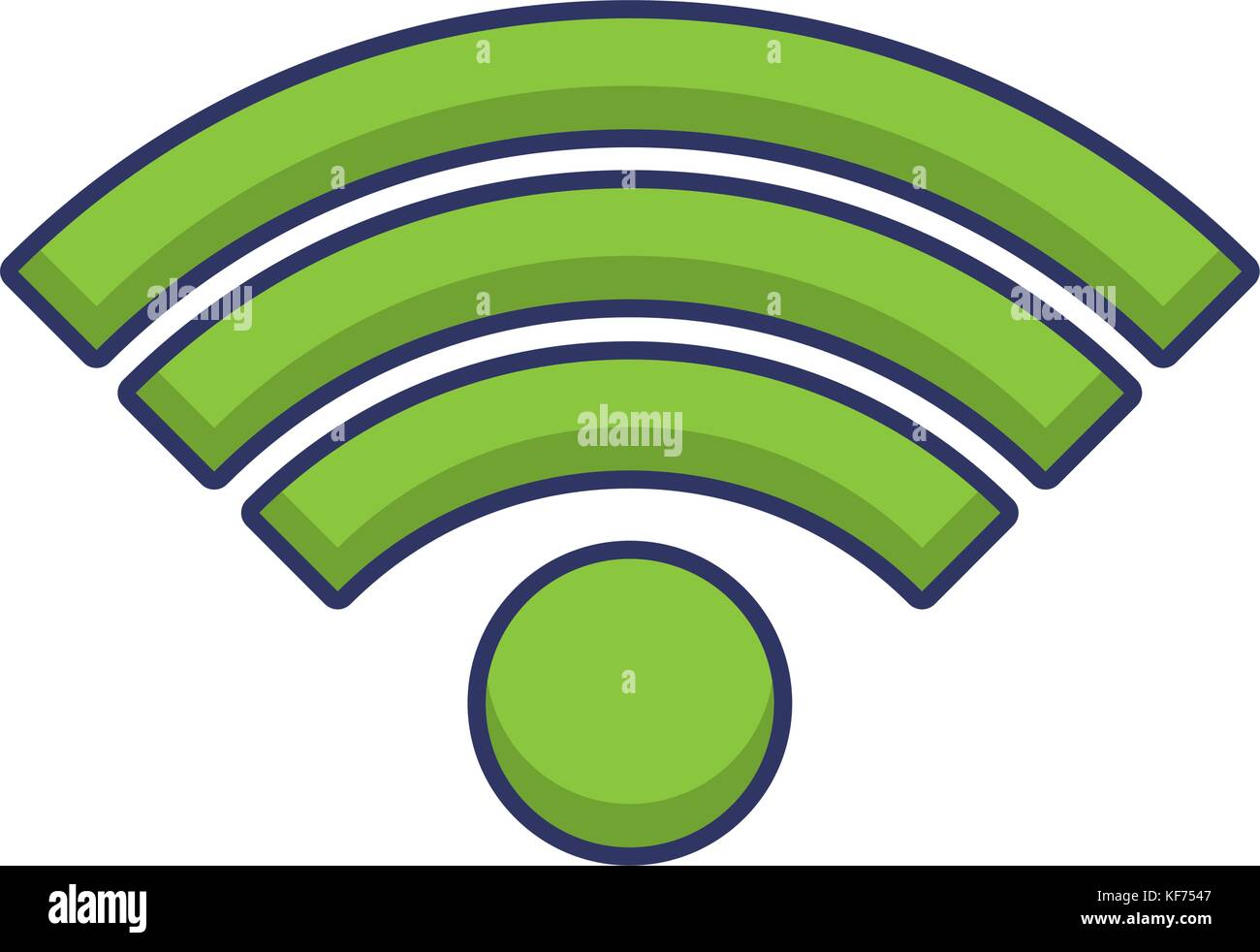 wireless symbol icon over white background vector illustration Stock ...