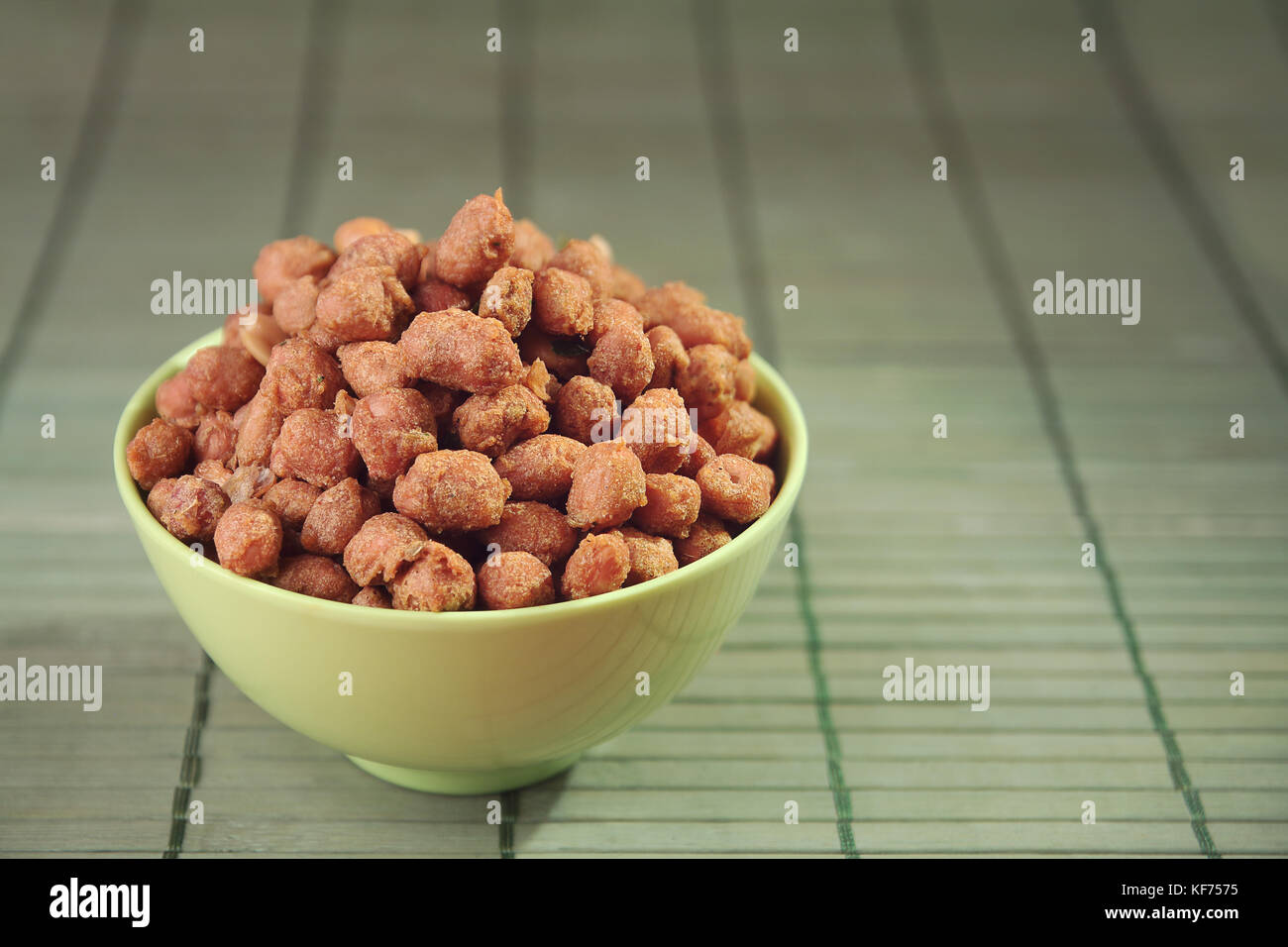 Hot and Spicy Home Made Peanuts Stock Photo - Alamy