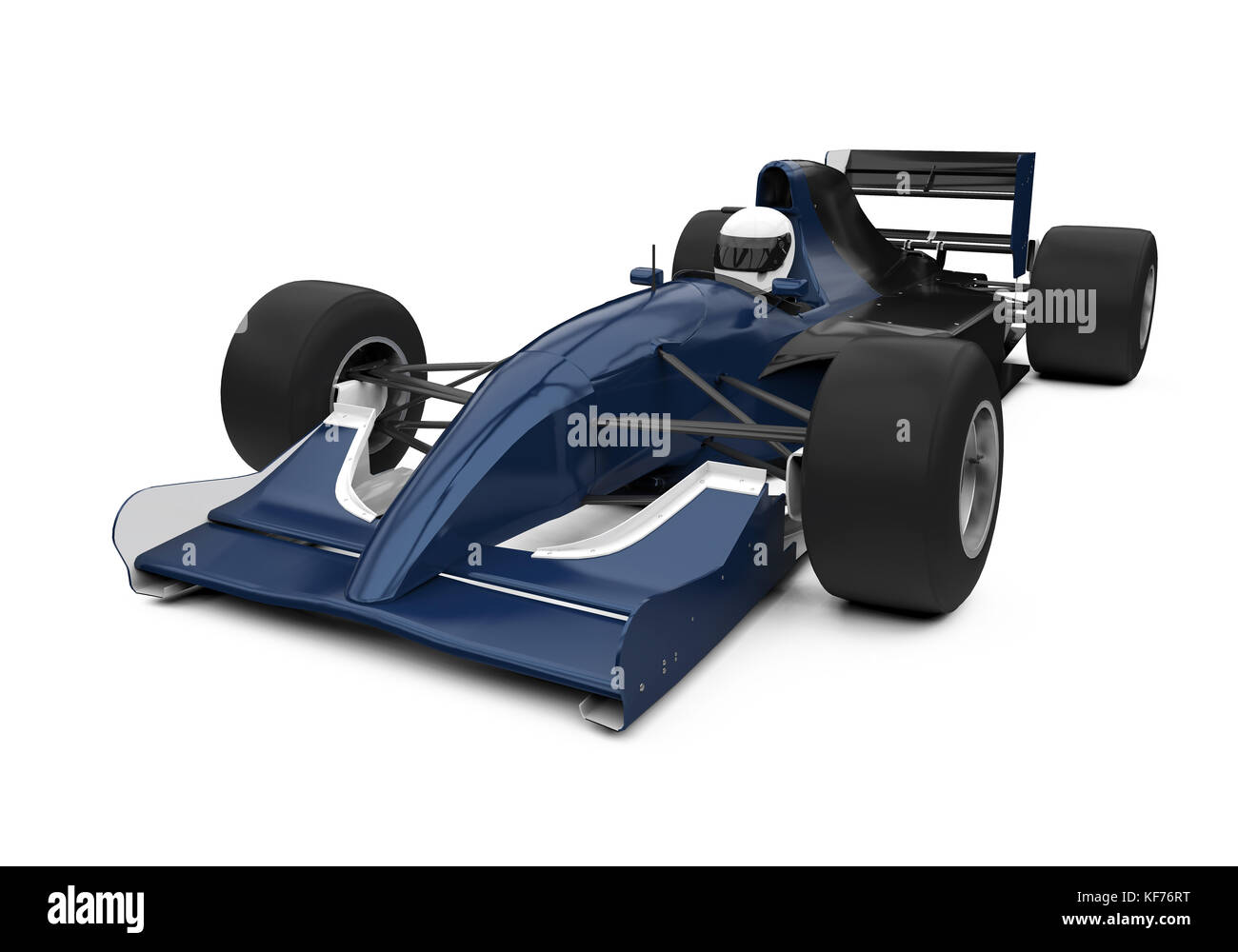 Formula One Race Car Isolated Stock Photo - Alamy