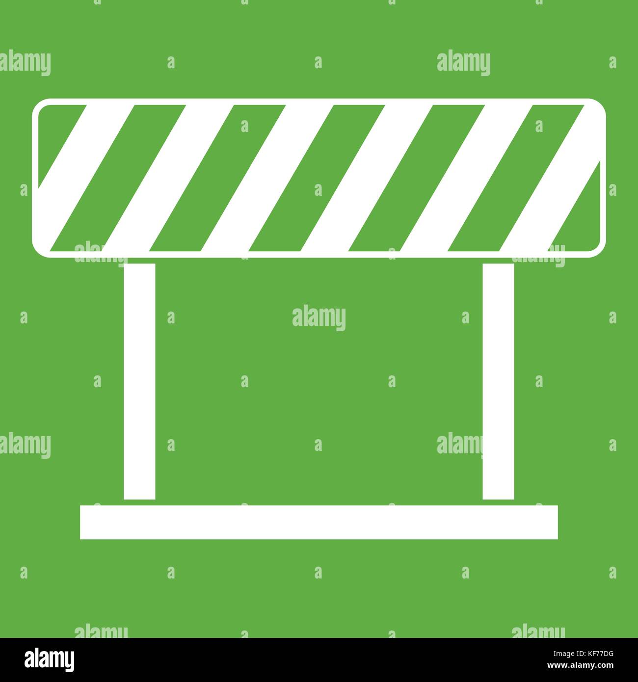 Traffic prohibition sign icon green Stock Vector Image & Art - Alamy