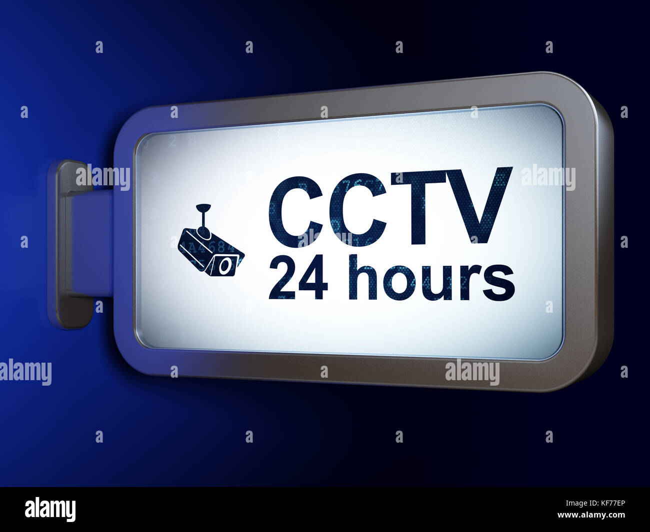Protection concept: CCTV 24 hours and Cctv Camera on billboard ...