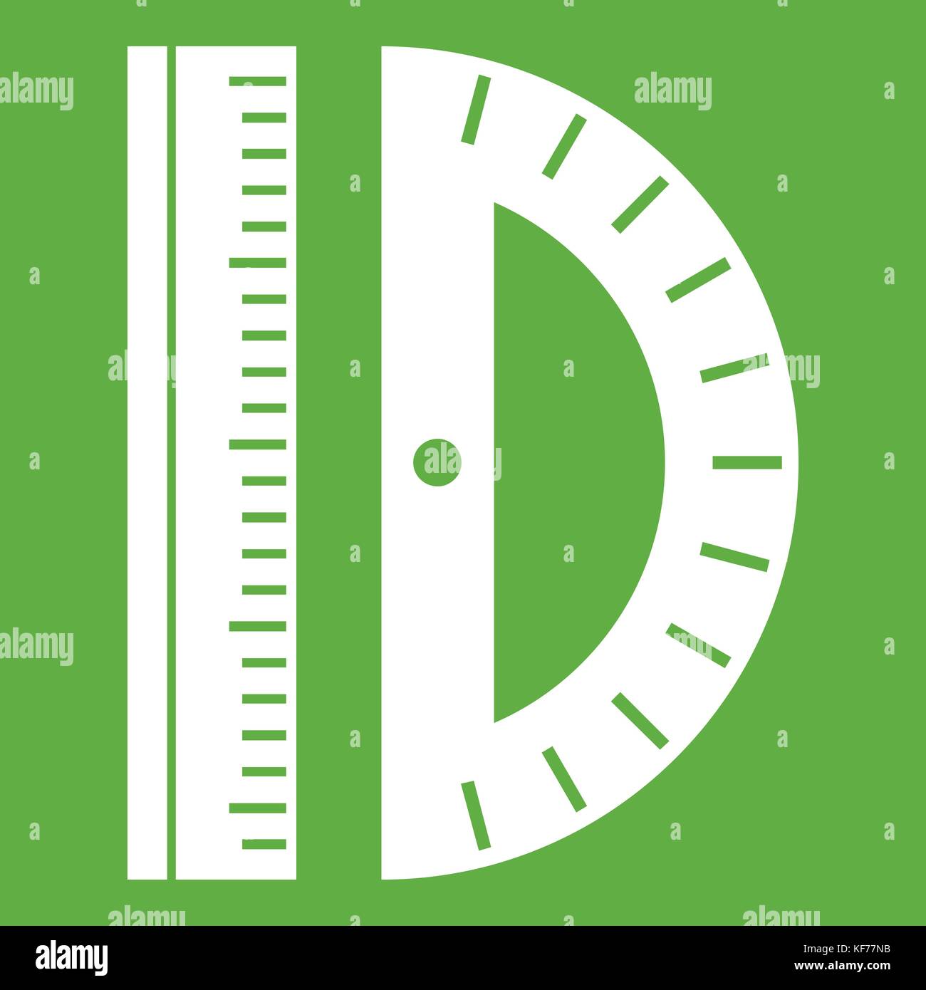 Line icon green Stock Vector Image & Art - Alamy