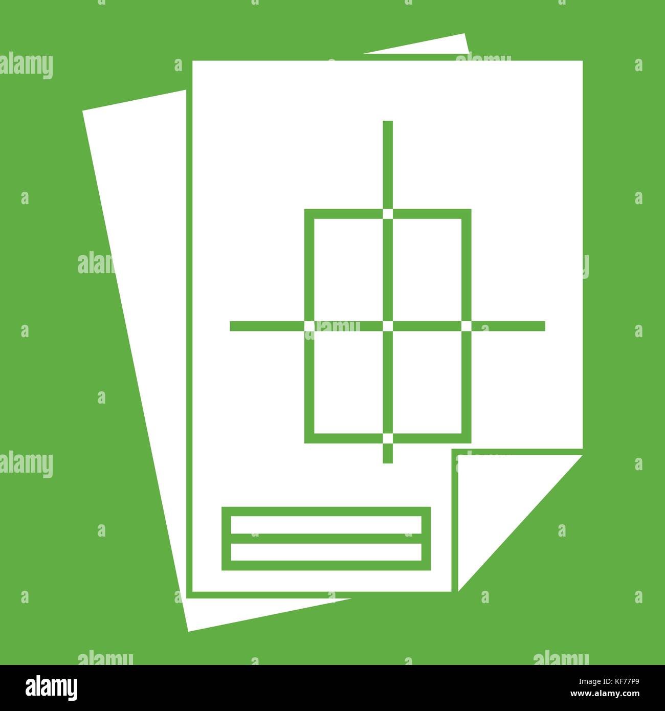 Home construction project icon green Stock Vector Image & Art - Alamy