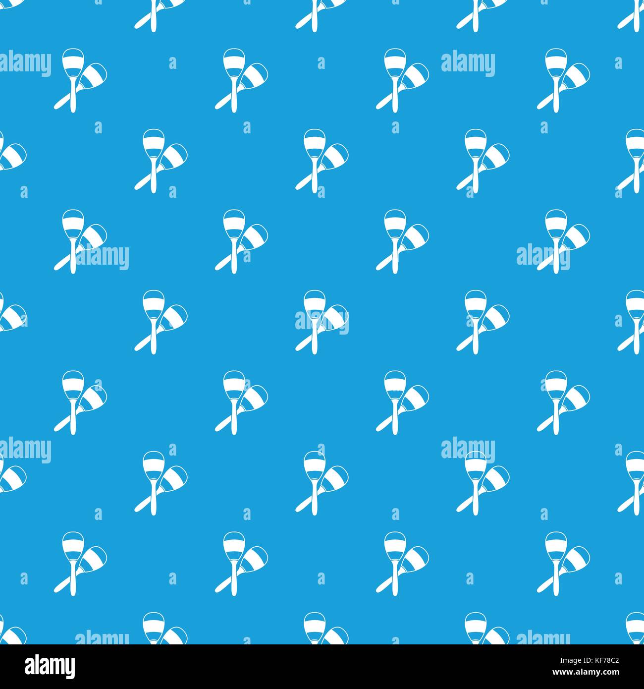 Maracas pattern seamless blue Stock Vector Image & Art - Alamy